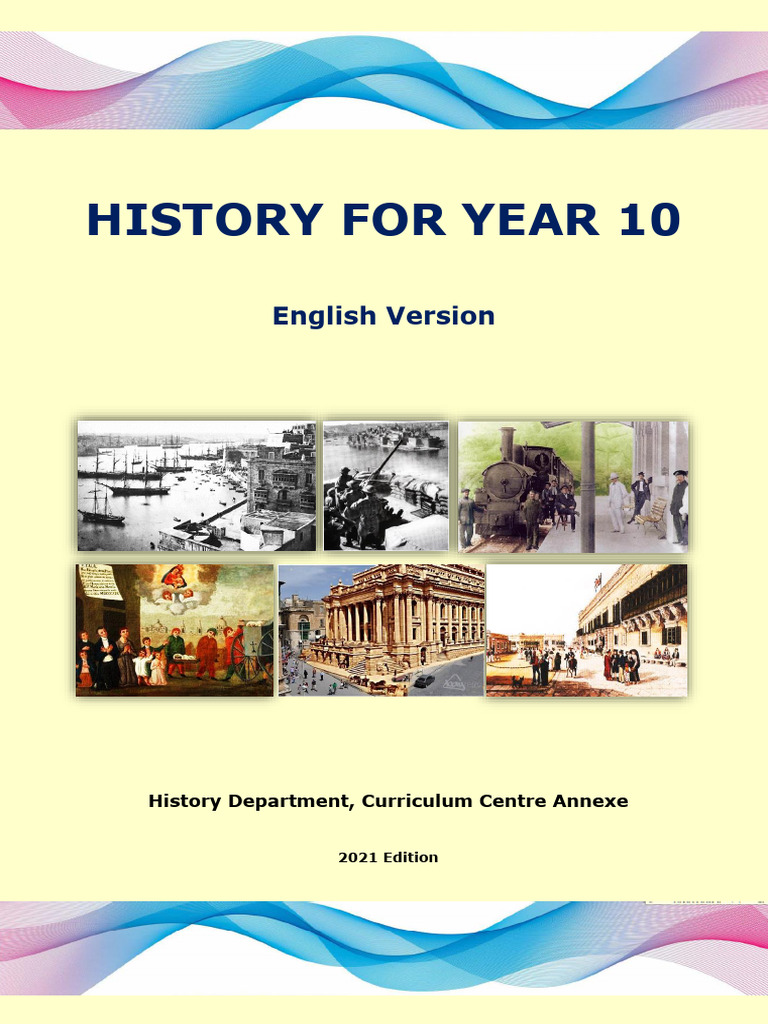 Yr 10 History Gen Notes in English For SEC Starting Sep 2021 | PDF ...