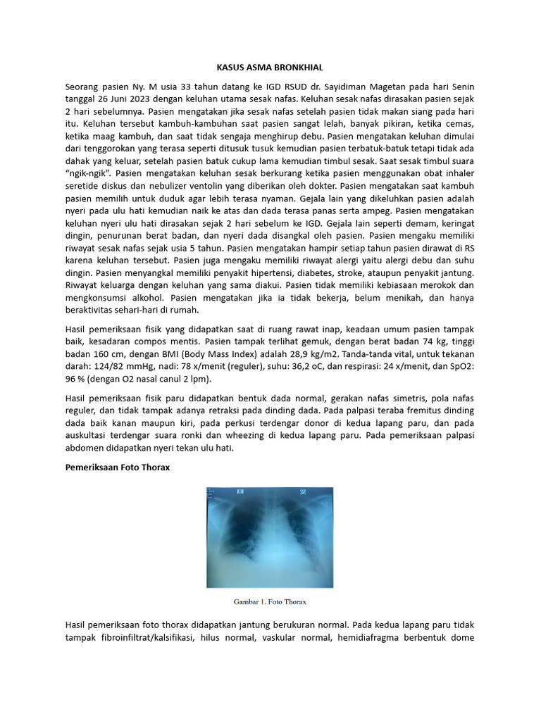 Kasus Asma Bronkhial | PDF