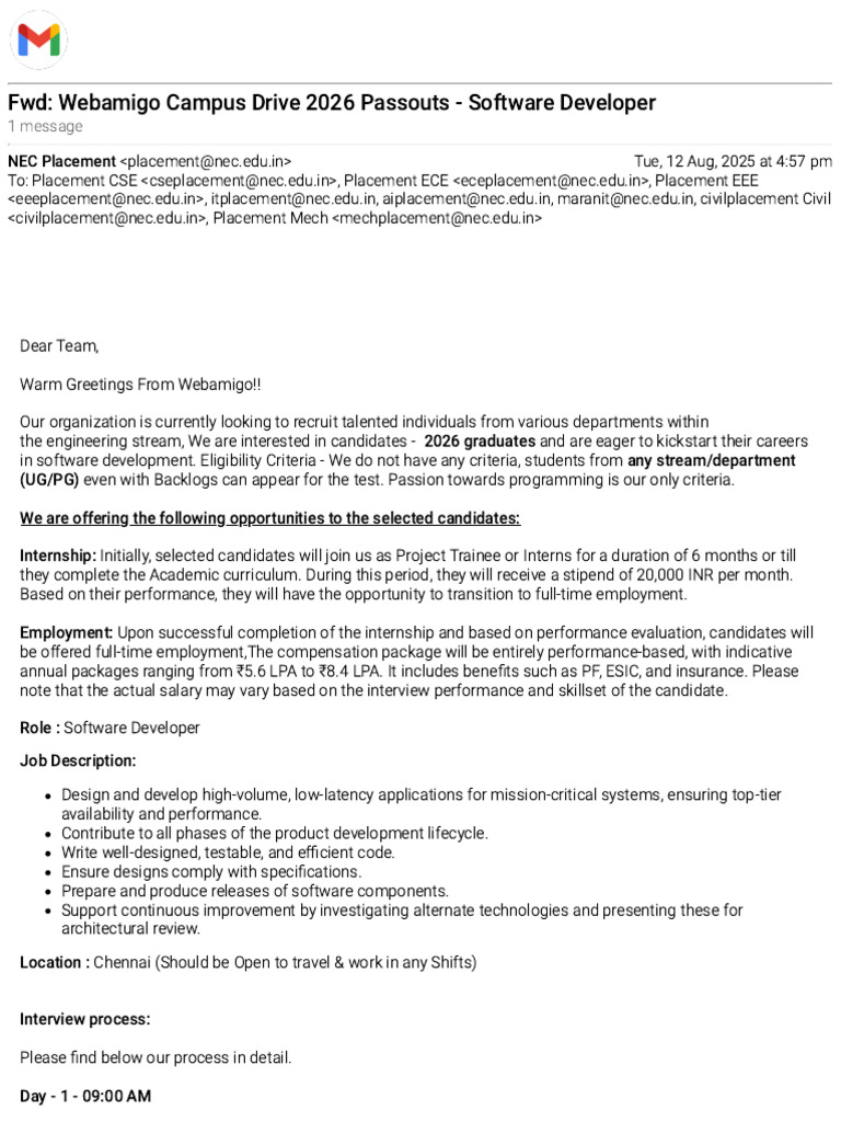 Webamigo - Software Developer | PDF | Computing