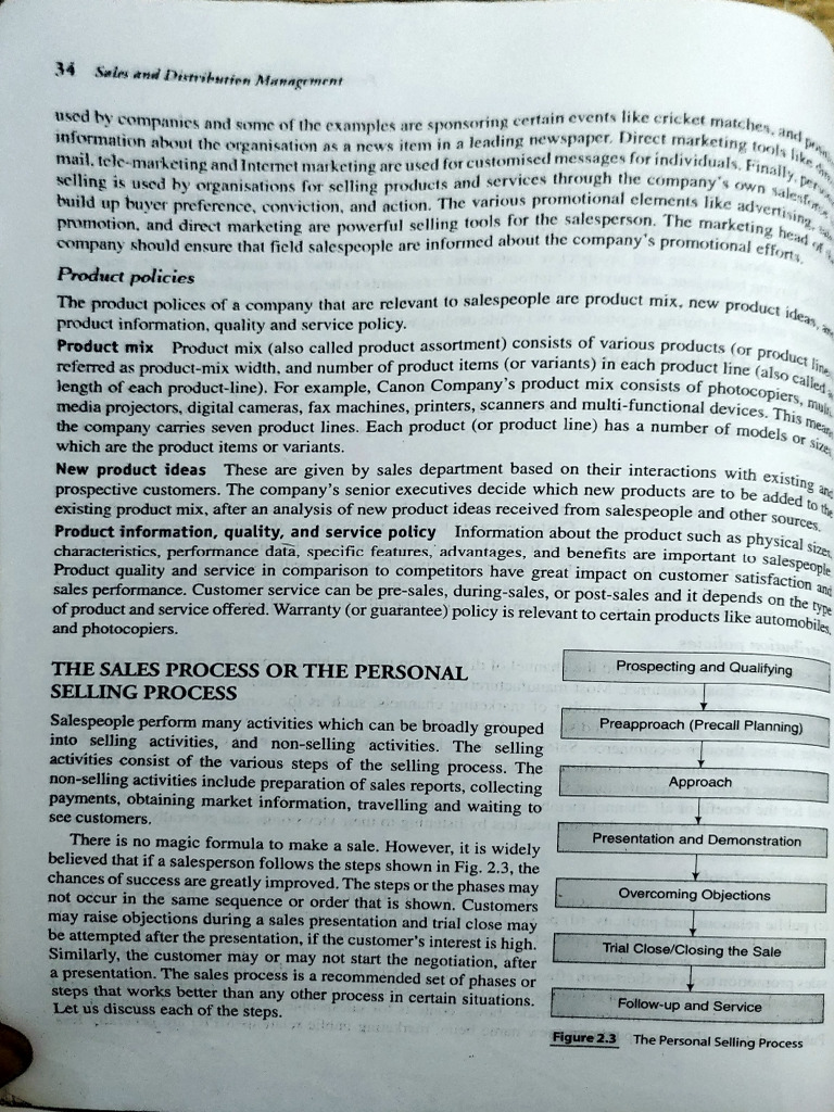 Personal Selling Process Part L | PDF | Sales