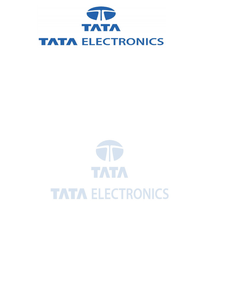 Tata Electronics Job Opportunities in Hosur | PDF