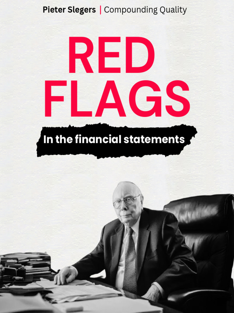 Red Flags in Financial Statements 1756359474 | PDF