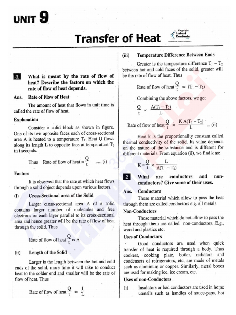 9th Phy Ch9 | PDF