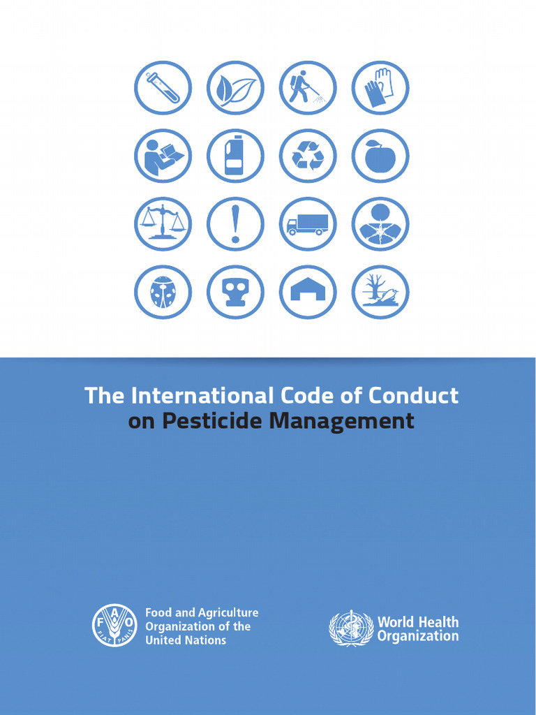 FAO-WHO Code of Conduct on Pesticides | PDF | Pesticide | Food And ...