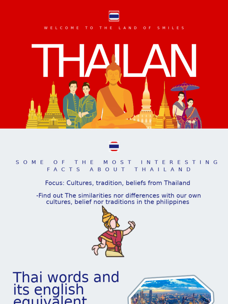 Welcome To The Land of Smiles | PDF | Southeast Asia | Thailand