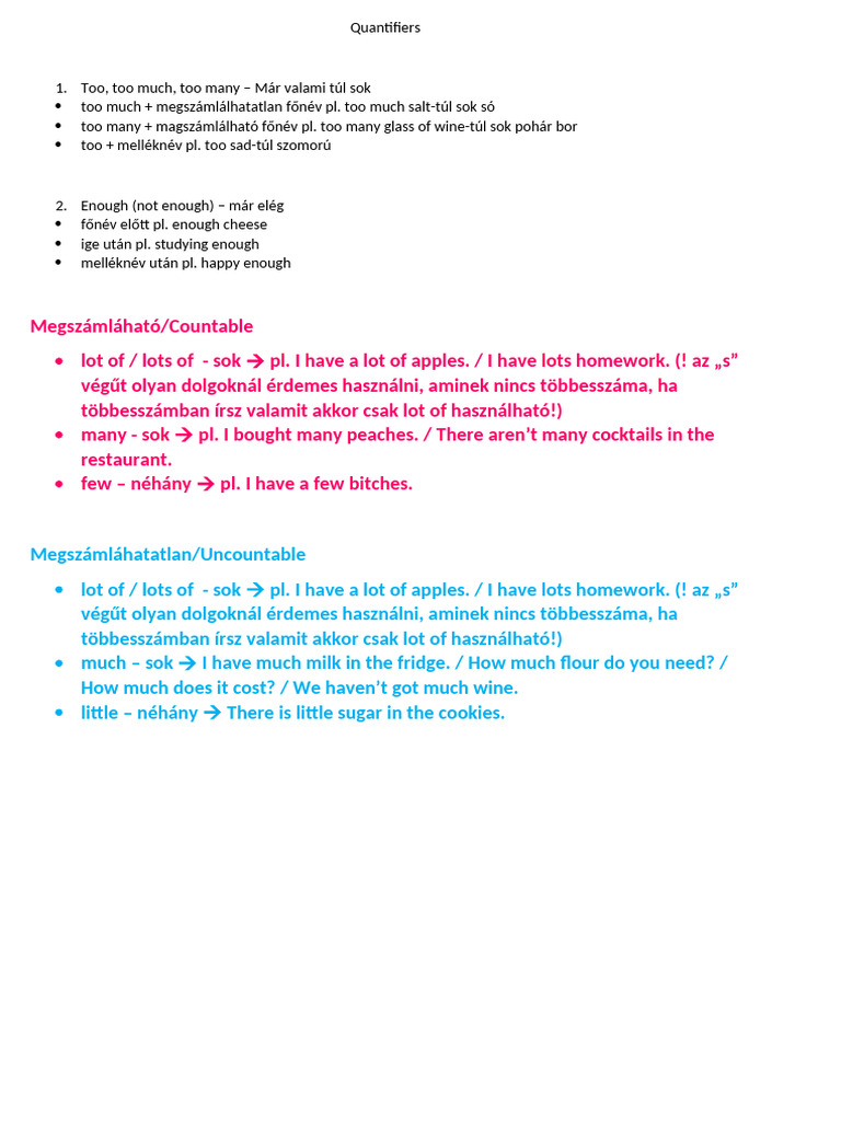 5c - Quantifiers | PDF