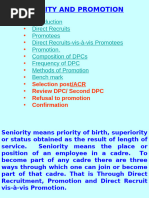 DPC Guidelines for Promotion Procedures | PDF | Government | Justice