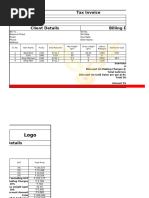 Jewellery Bill Format Template | PDF