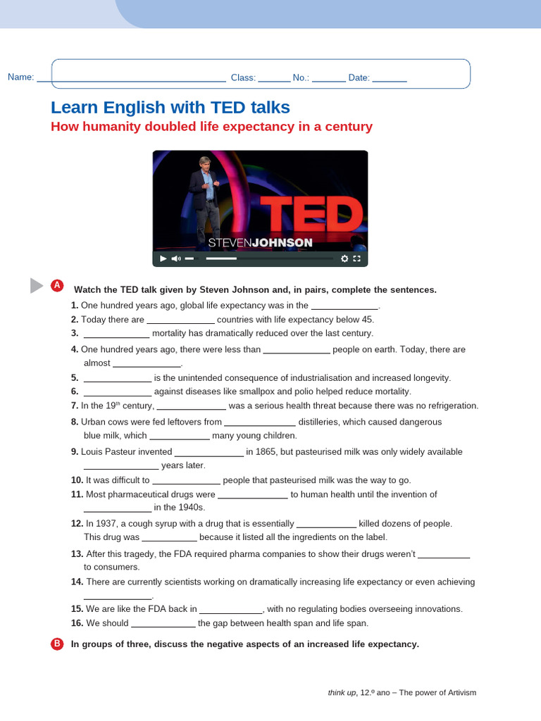 Thup12 U7 8 p24 Follow Up Ted Talks | PDF