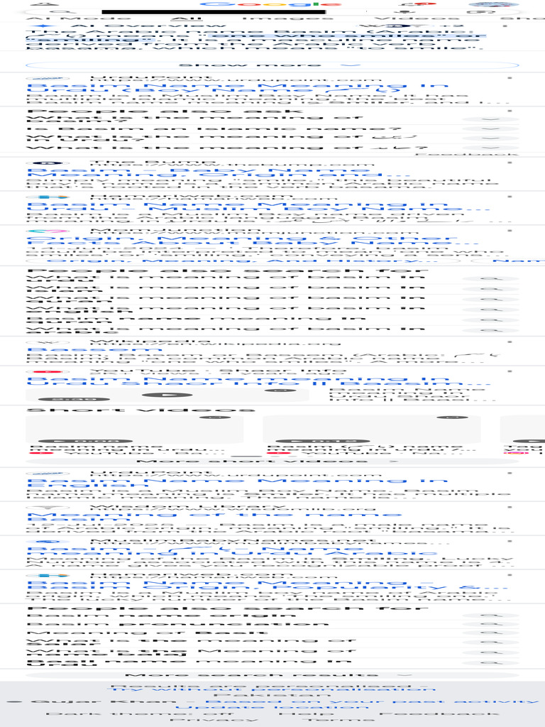 What Is Meaning of Basim - Google Search | PDF | Religious Faiths | Abrahamic Religions