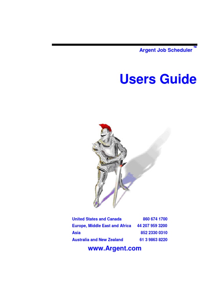 Argent Scheduler | PDF | Scheduling (Computing) | Point And Click