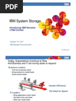 Competition SG Unity Vs Ibm Storwize | PDF | V Mware | Computer Data Storage