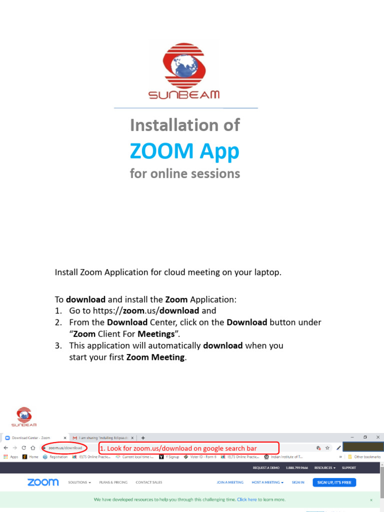 How to Install and Use Zoom App | PDF | Software | Computing