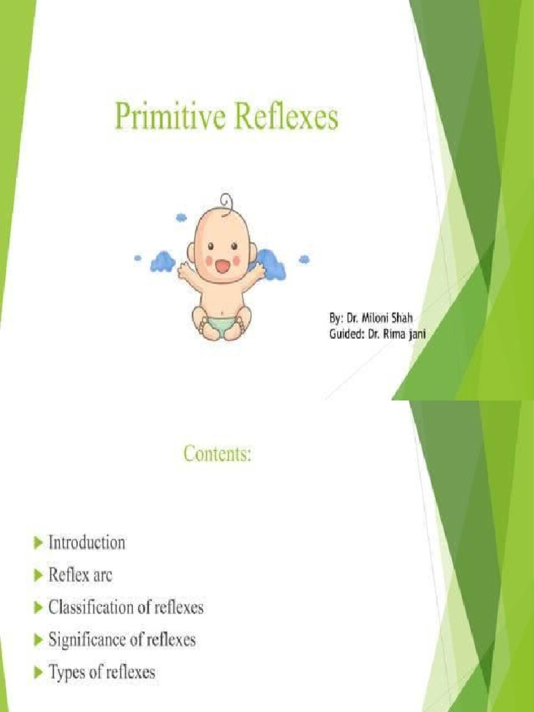 Primitive Reflexes | PDF