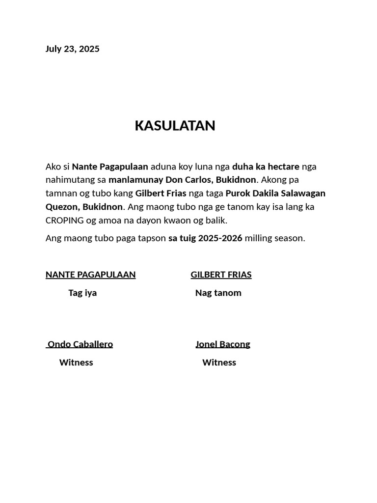 KASABUTAN | PDF