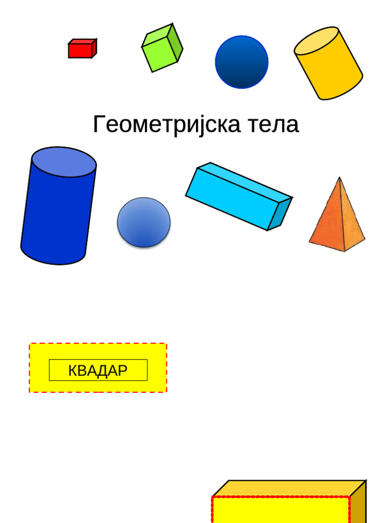 Geometrijska Tela Sasa Nikolic 1 | PDF