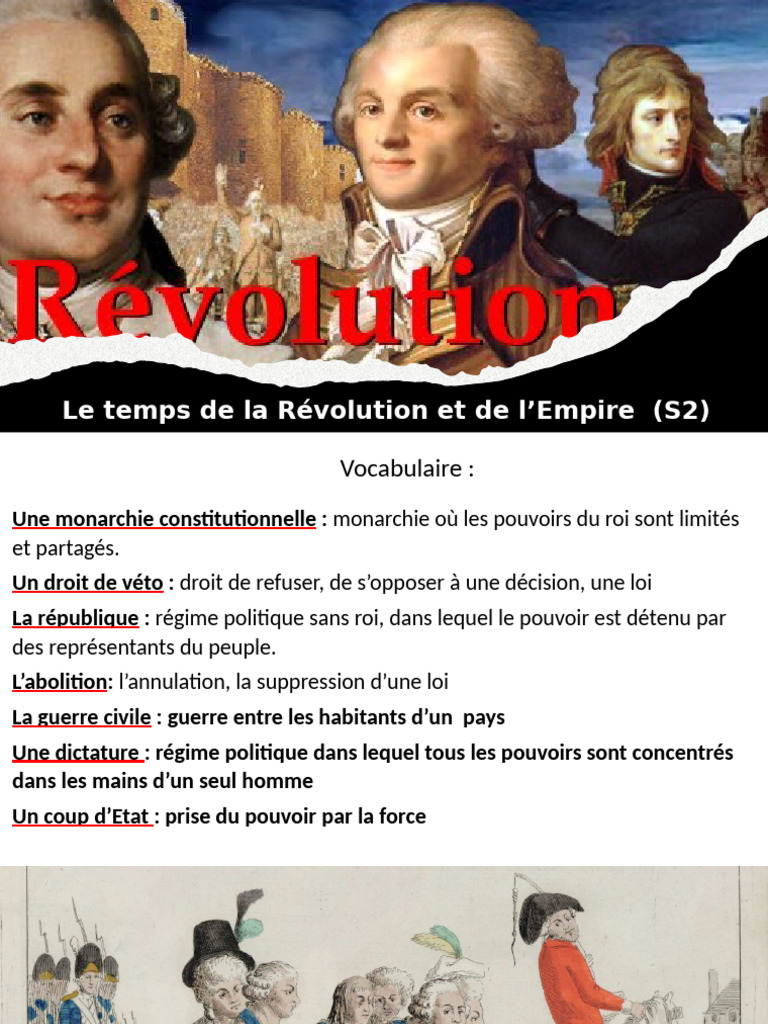 Révolution française : de la monarchie à la République | PDF | Royaume ...