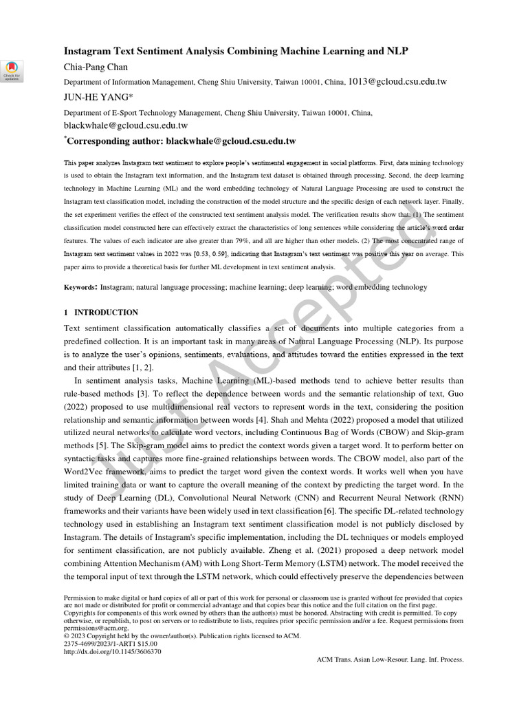 2023-ACM-Instagram Text Sentiment Analysis Combining Machine Learning ...