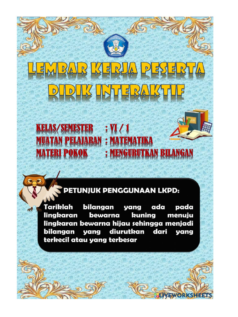 Mengurutkan Bilangan Kelas 6 | PDF