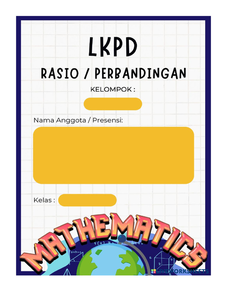 LKPD Rasio Kelas 6 | PDF
