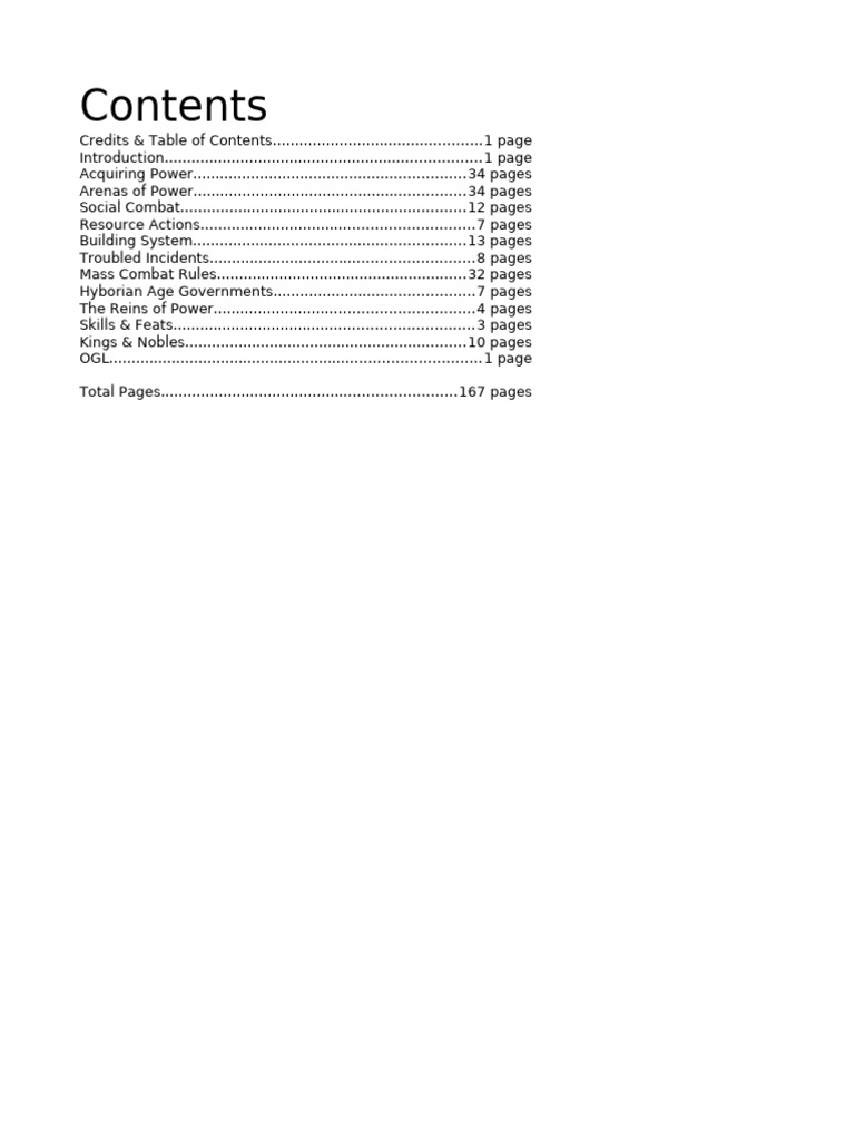 01 - Contents | PDF