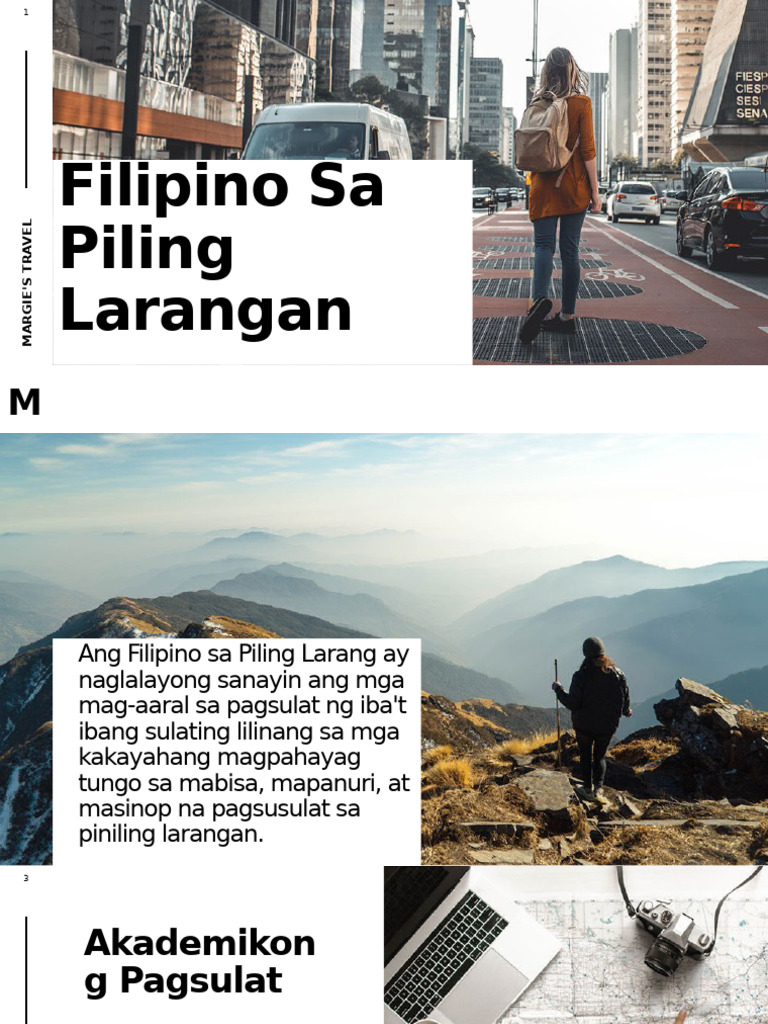 Filipino Sa Piling Larangan | PDF