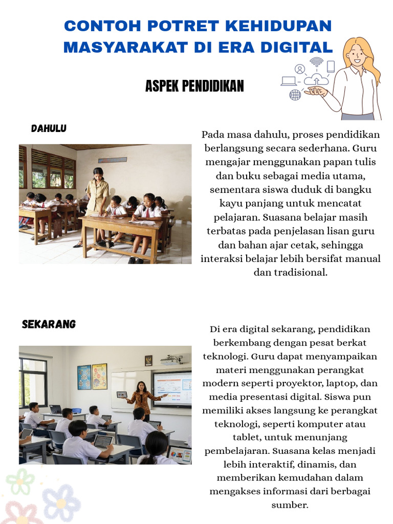 Potret Kehidupan Masyarakat Digital | PDF