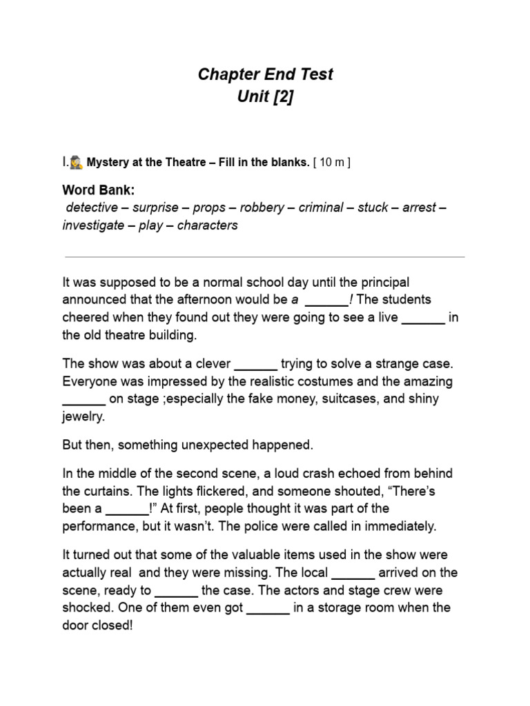 Unit 2 Test | PDF
