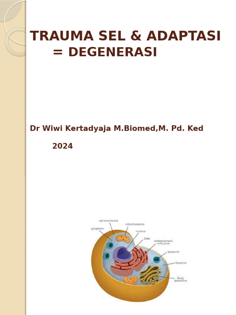 Trauma Sel Dan Adaptasi Baru | PDF