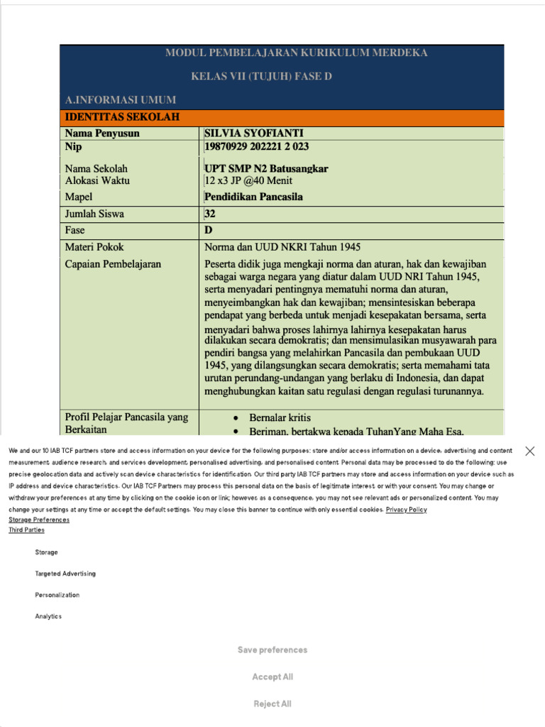 PDF RPP PKN Norma Compress | PDF