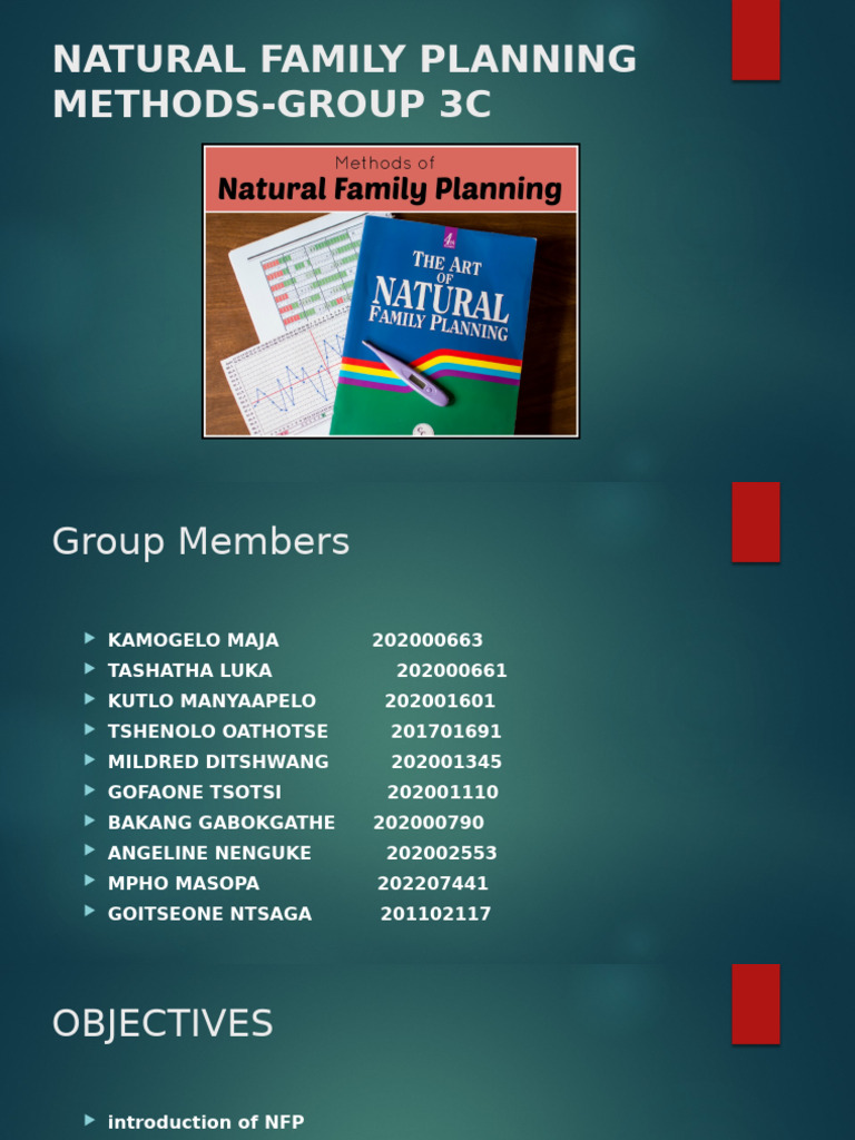Natural Family Planning Methods-Group 3C (2) 1 | PDF | Menstrual Cycle ...