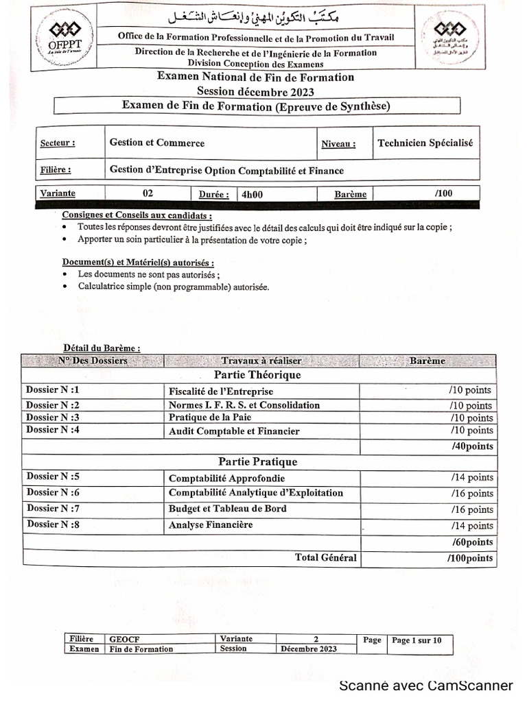 Eff Geocf Décembre 2023 v2 | PDF