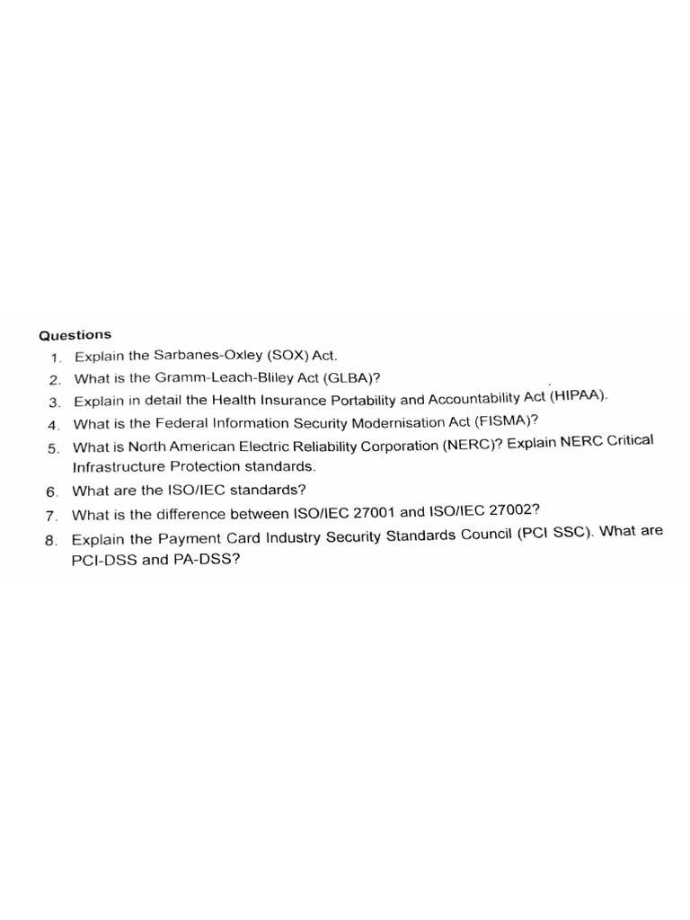 CSL Module6 Questions | PDF