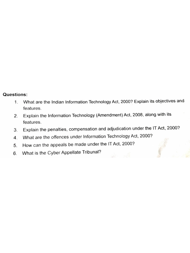CSL Module5 Questions | PDF