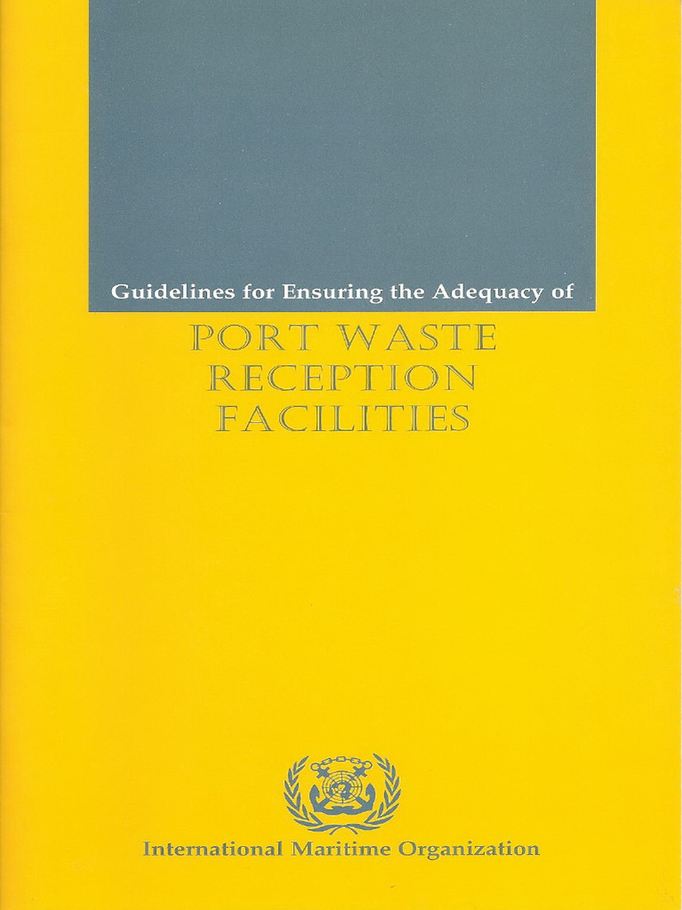 IMO - Port Waste Reception Facilities (2000) | PDF