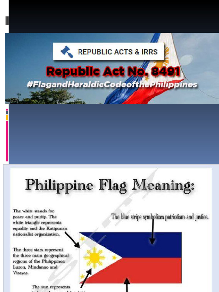 MONES NEW Flag Protocol | PDF | Philippines | Flag