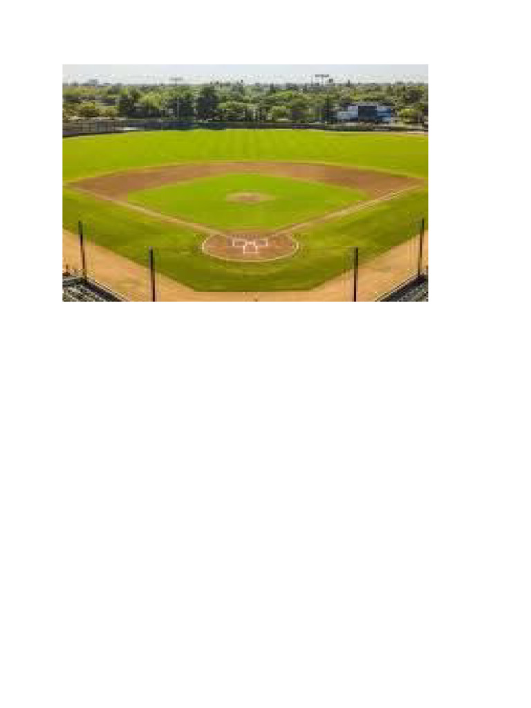 Baseball Field | PDF