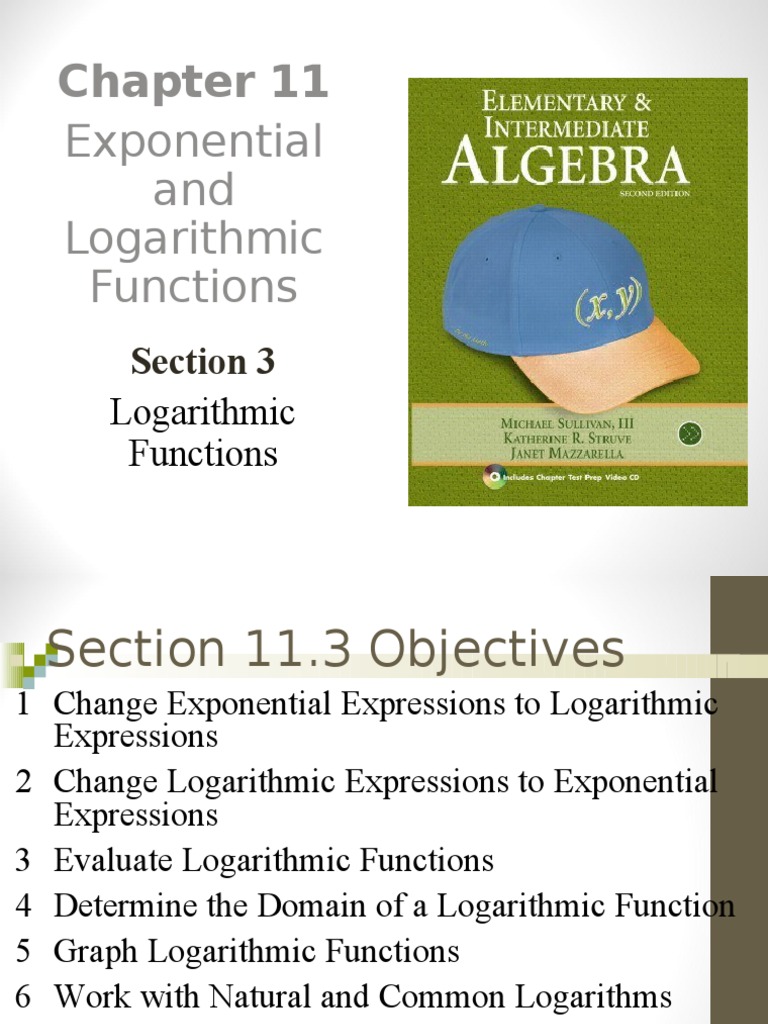 Seia2e - 1103 Chapter 11. Exponential and Logarithmic Functions | PDF ...