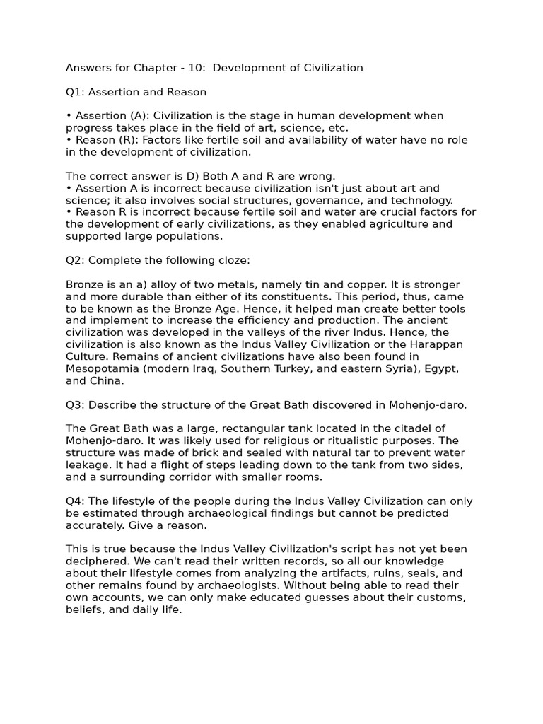 Development of Civilization | PDF | Mesopotamia | Sumer