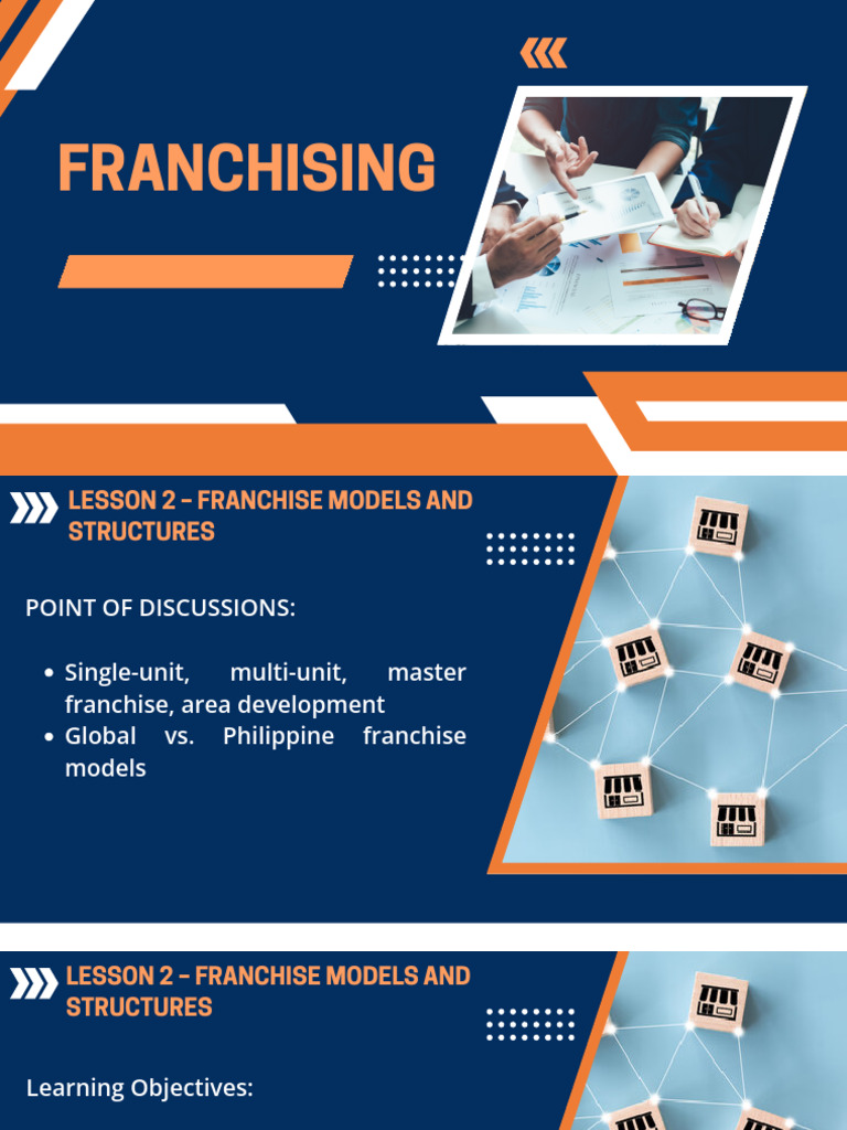 Lesson 2 Franchise Models and Structures | PDF | Franchising | Business