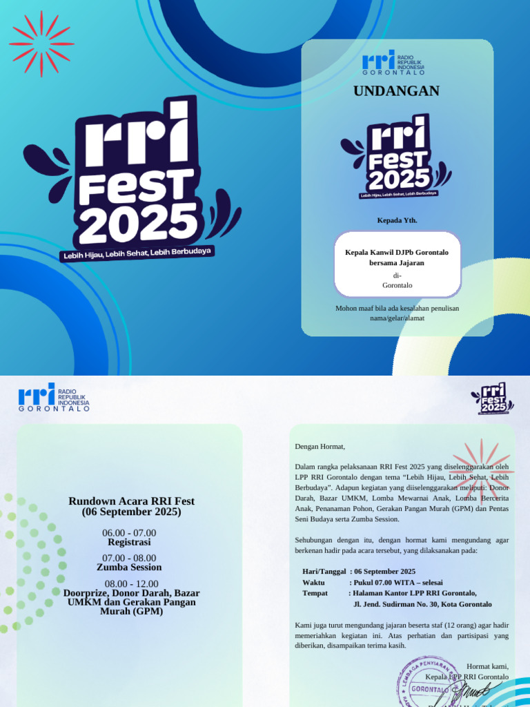 Undangan RRI Fest 2025pdf | PDF