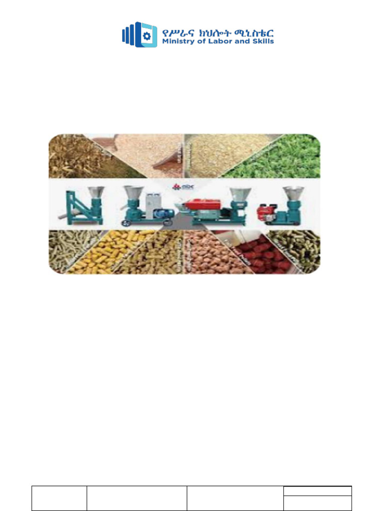 3-M03-Carry Out Milling and Mixing Feeds | PDF | Vitamin | Cottonseed