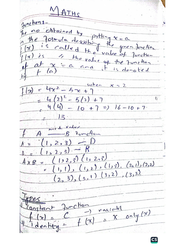 Maths | PDF