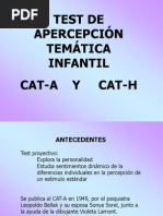 Explicación de Láminas CAT-H | PDF | Percepción | Trastorno de ansiedad
