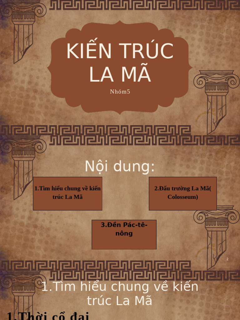 Kiến trúc La Mã-N5 | PDF