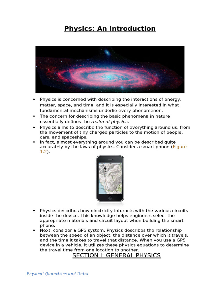 Physical Quantities and Units | PDF | Euclidean Vector | Physics