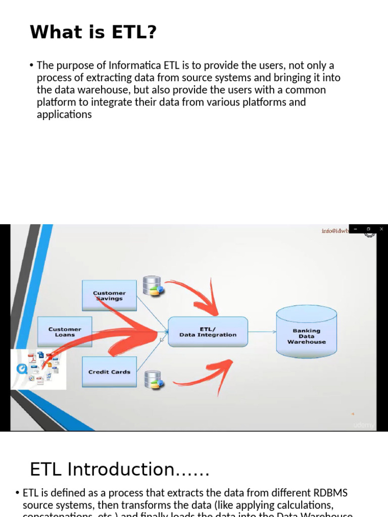 What Is ETL? | PDF | Data Warehouse | Databases