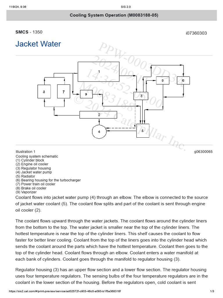 785C Cooling System Operation (M0083188-05) | PDF | Building Automation ...