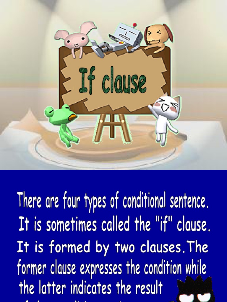 If | PDF | Rules | Grammar