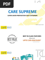 Care Supreme VFM Insurance Overview | PDF | Health Care | Social Programs